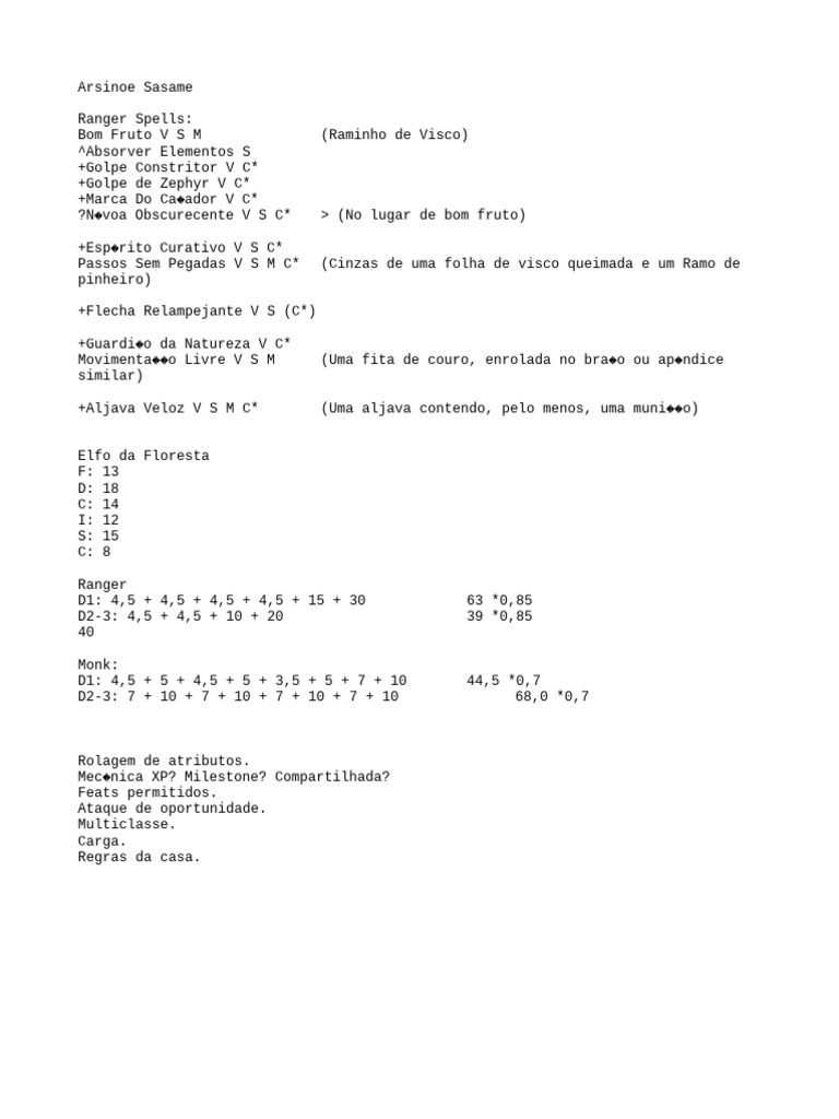 Ranger Gloom Stalker | PDF