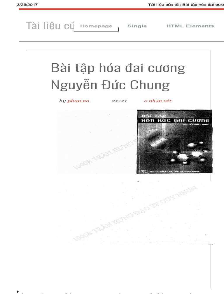 Hoa Dai Cuong Nguyen Duc Chung | PDF