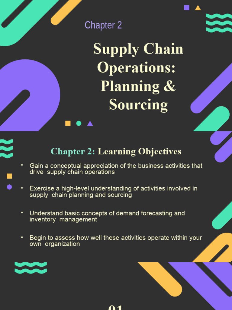 Chapter 2 - Supply Chain Operations - Planning & Sourcing | PDF