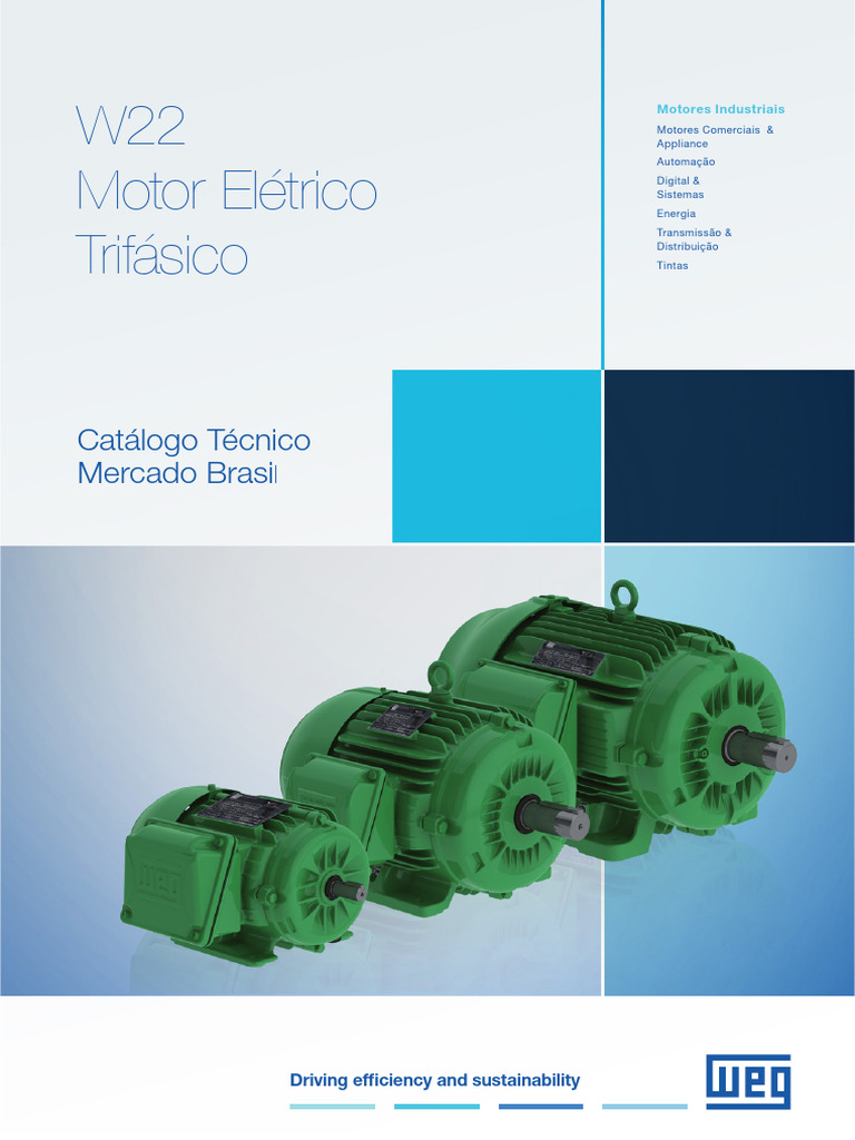 Weg Motores w22 | PDF | Tecnologia e Engenharia
