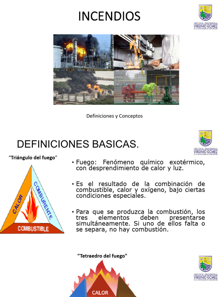 Clases de Fuegos e Incendios Con Sustancias Peligrosas | PDF