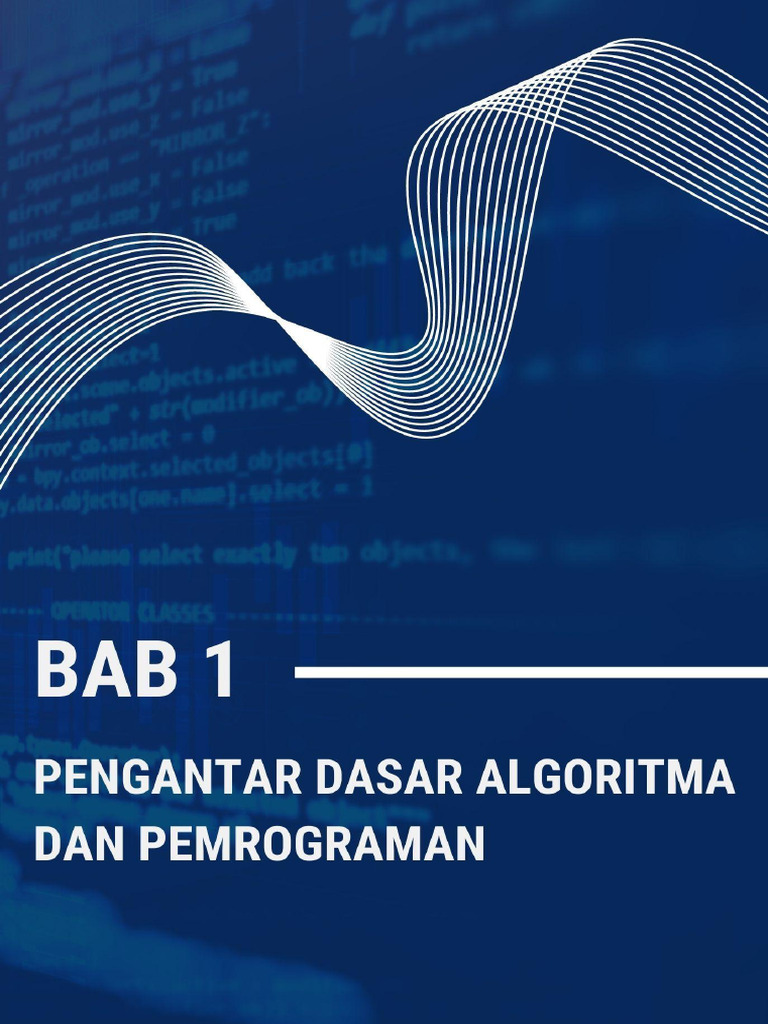 PB 1 Pengantar Dasar Algoritma Pemrograman | PDF | Teknologi & Rekayasa