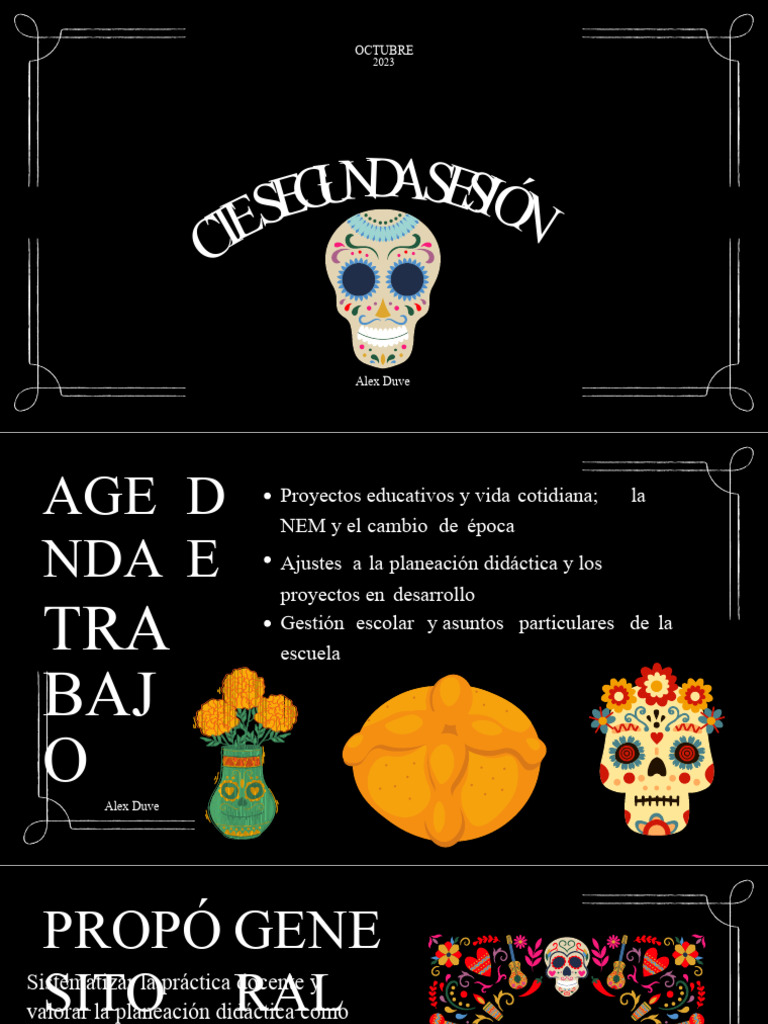 CTE 2 Sesion Presentacion Octubre 2023 | PDF | Plan de estudios | Enseñando