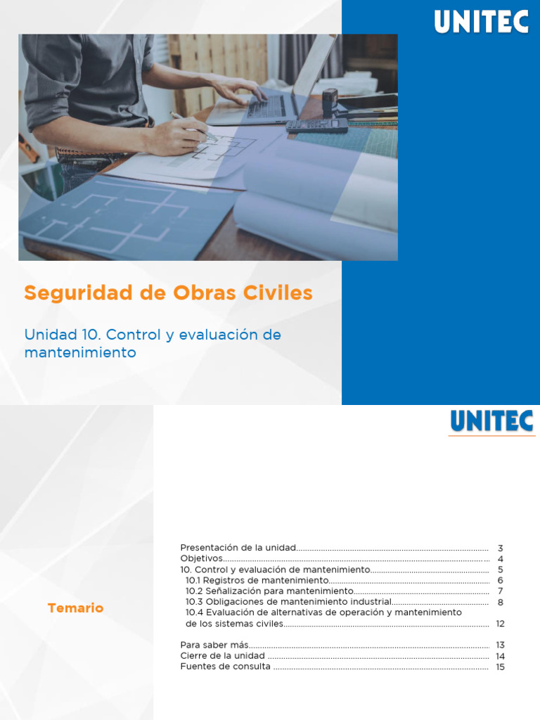 Unidad 10 Control y Evaluación de Mantenimiento | PDF