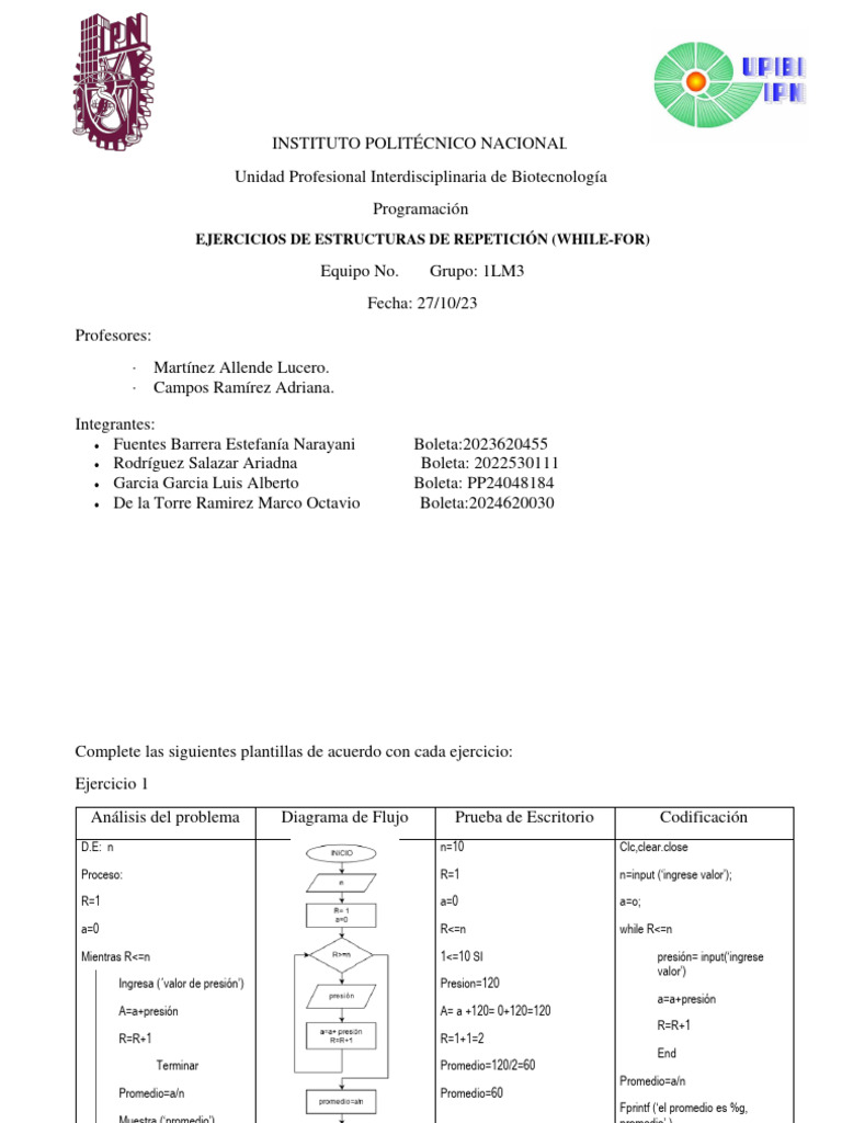 EJERCICIOS DE PROGRAMACIÓN CON WHILE CICLO CONDICIONAL | PDF