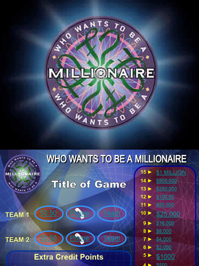 Millionare Game FIL 9 Cot | PDF