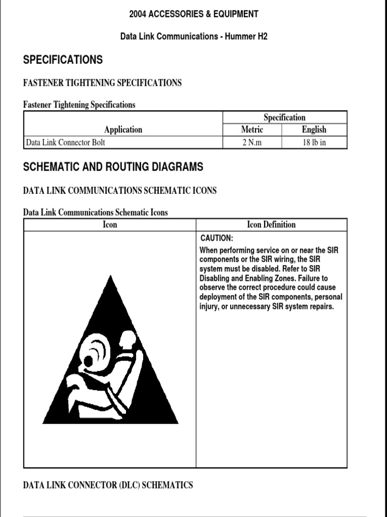 Data Link Connector | PDF