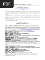 UTD Spring 2025 Academic Calendar | PDF | Fee | Academic Term