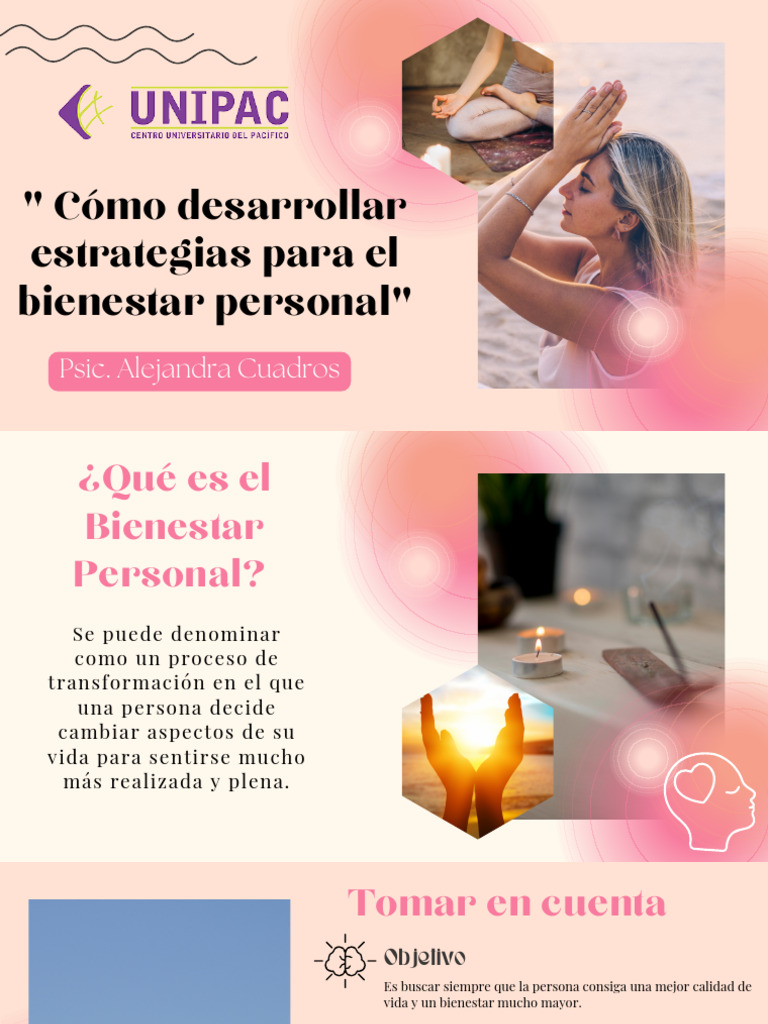 Estrategias para El Bienestar Personal | PDF | Aprendizaje | Desarrollo personal