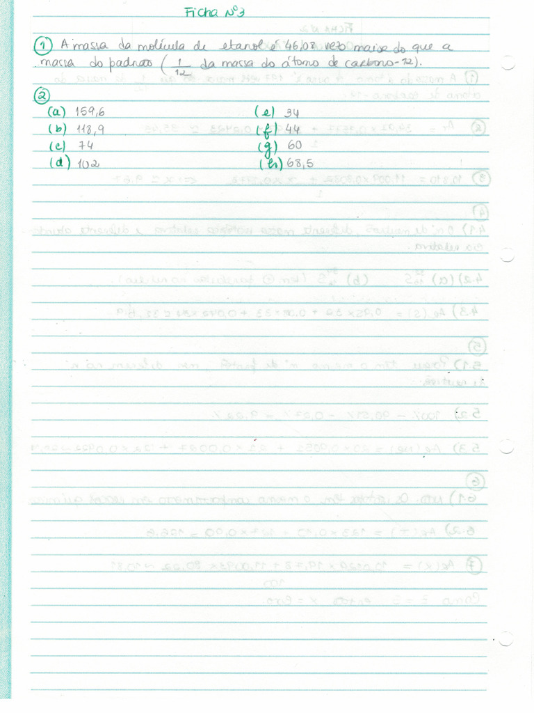 1F5R. Massa Molecular Relativa | PDF