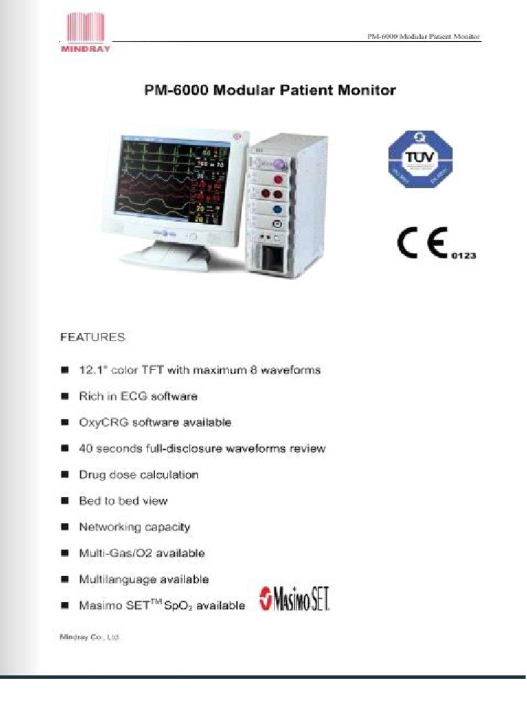 PM 6000 - Ingles | PDF