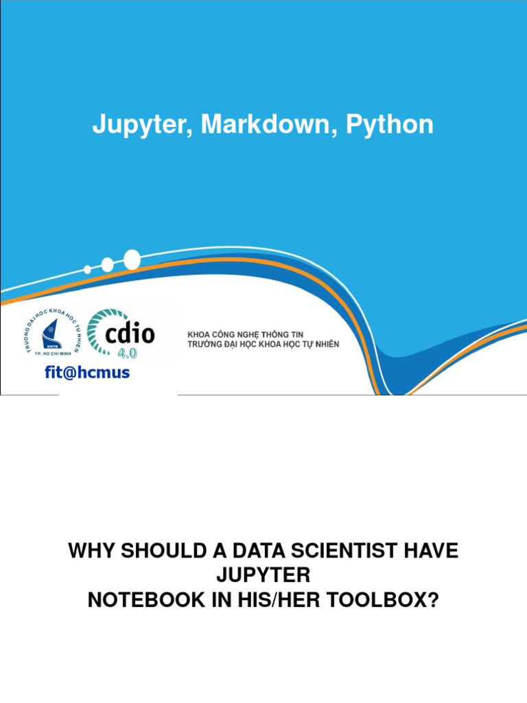 03-Jupyter Markdown Python | Download Free PDF | Application Software | Python (Programming ...