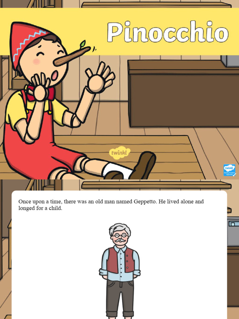 Geppetto and Pinocchio's Adventure | PDF