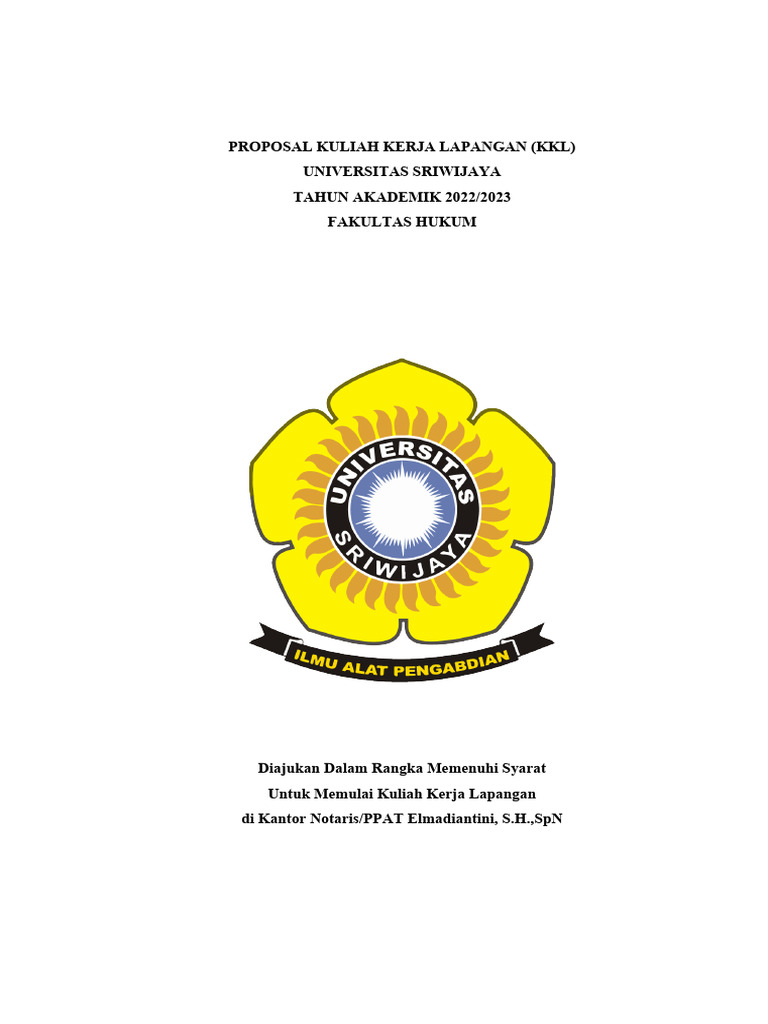 Proposal Magang KKL Helmy | PDF | Bisnis