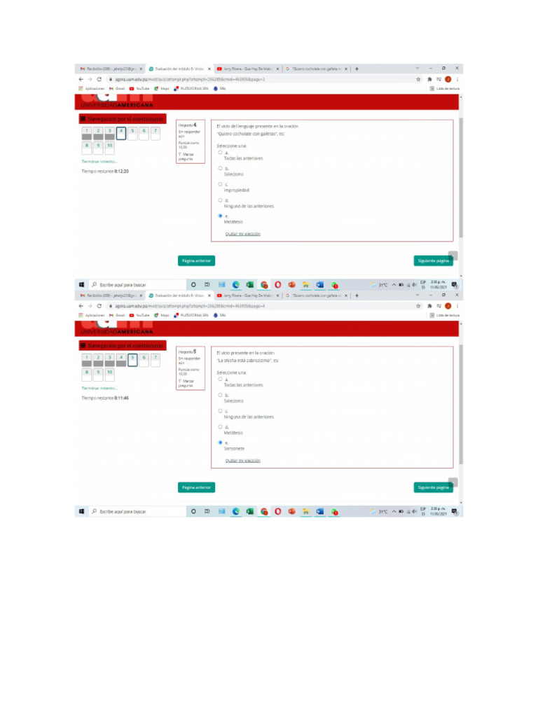 Módulo 6 y 7 Capturas | PDF