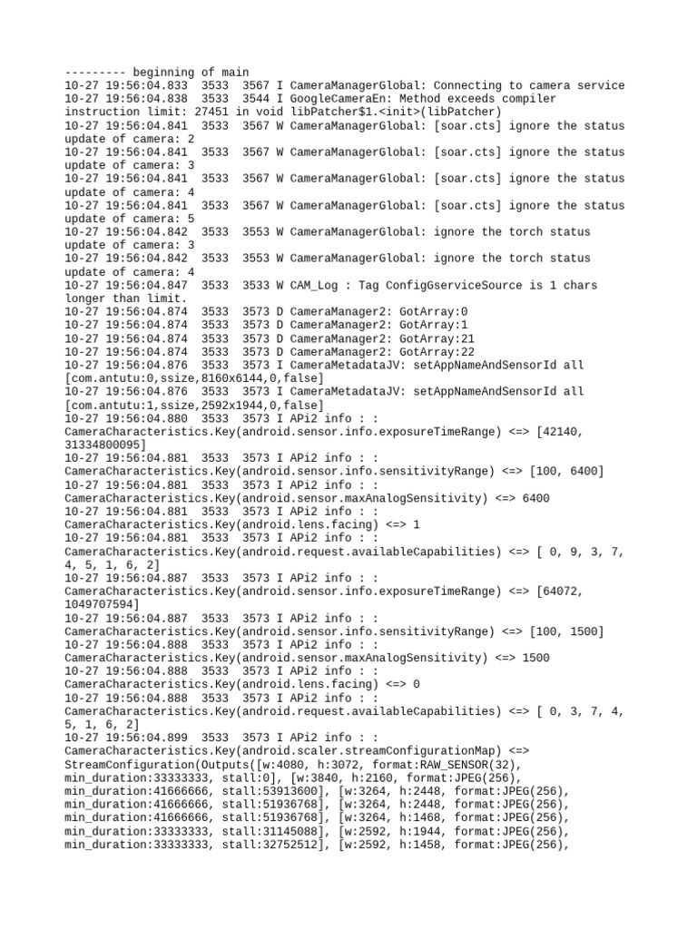 Log Cat 1698411364793 | PDF