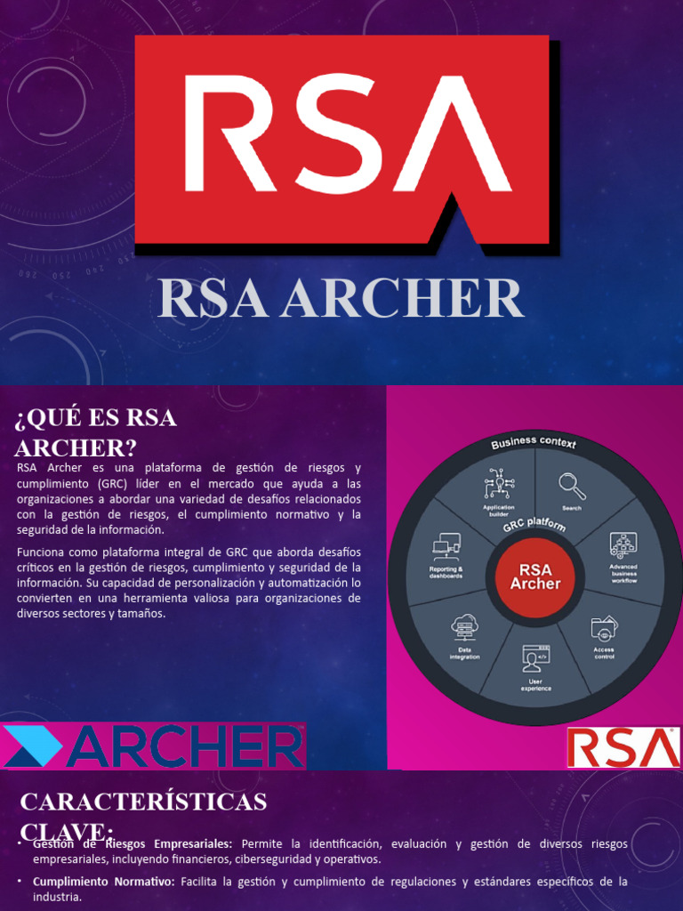 RSA Archer: Gestión Integral de GRC | PDF