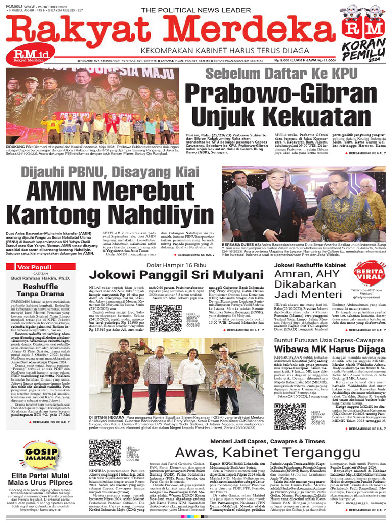 Rakyat Merdeka | PDF