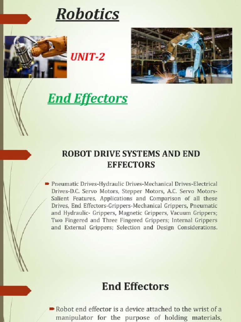 End Effectors | PDF