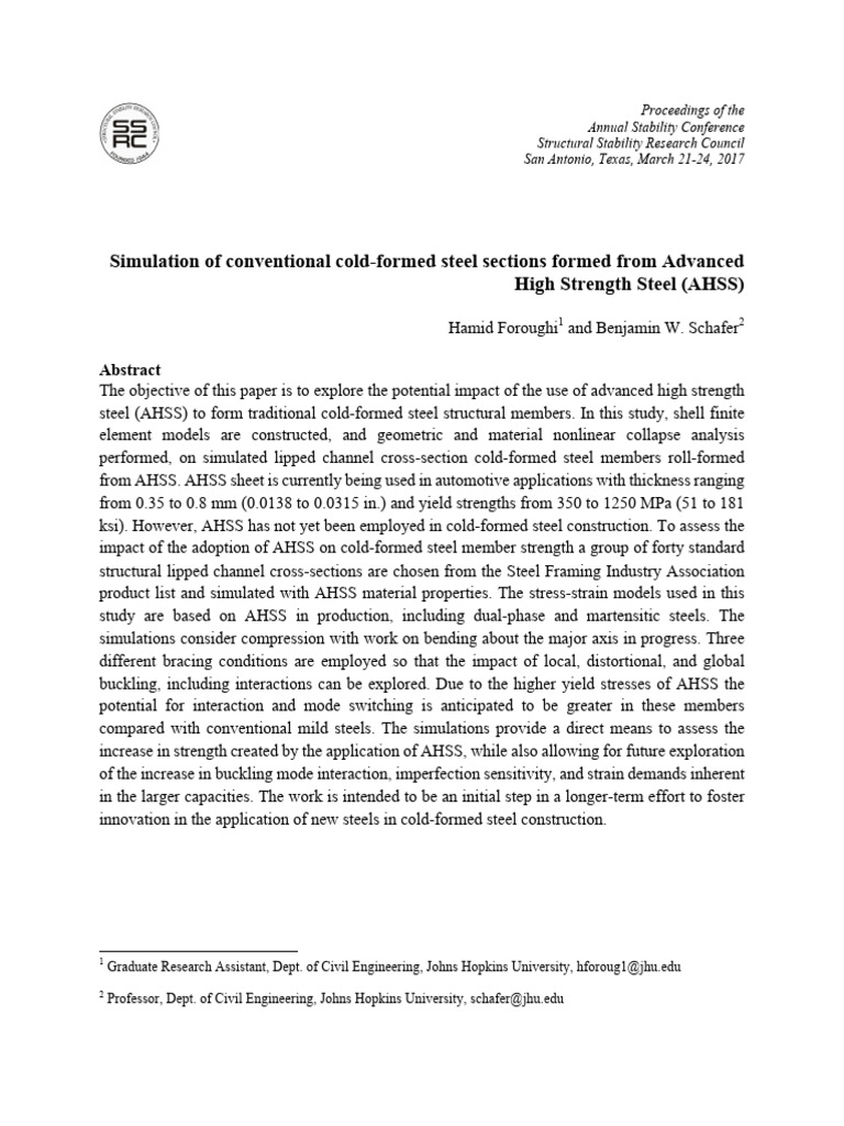 20-2017-Foroughi-Simulation of Conventional Cold-Formed Steel Sections ...