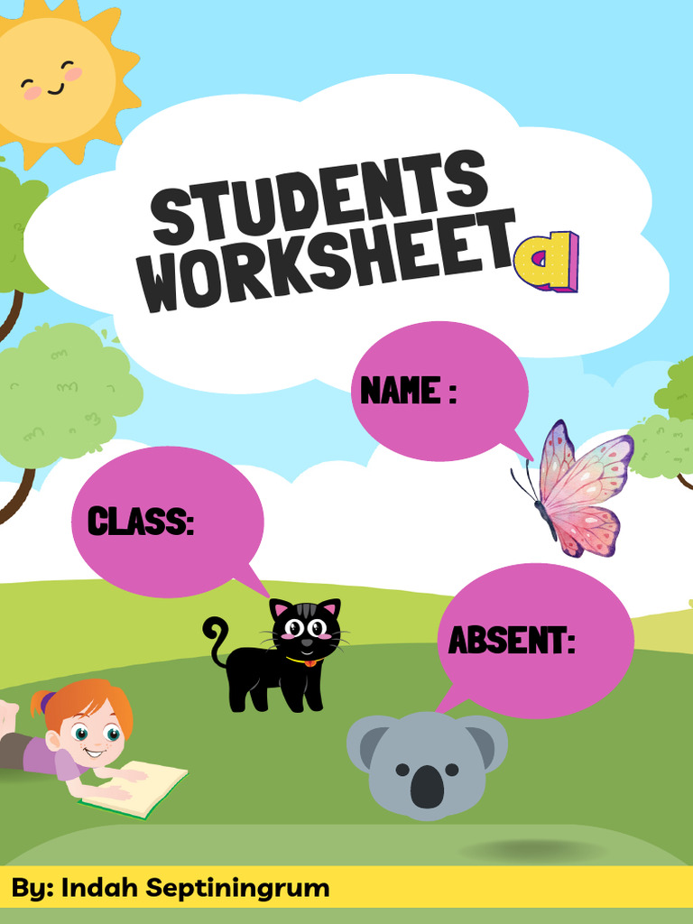 Students Worksheet Descriptive Text | PDF