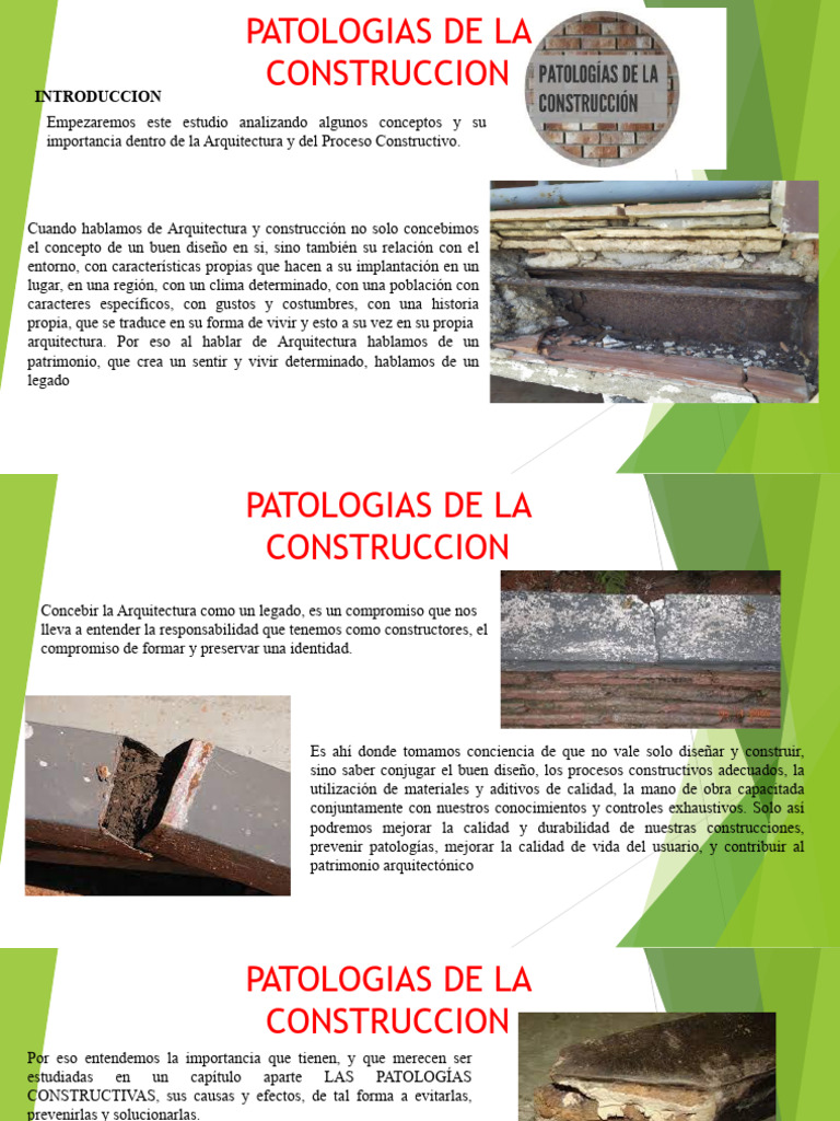 Patologias Constructivas | PDF