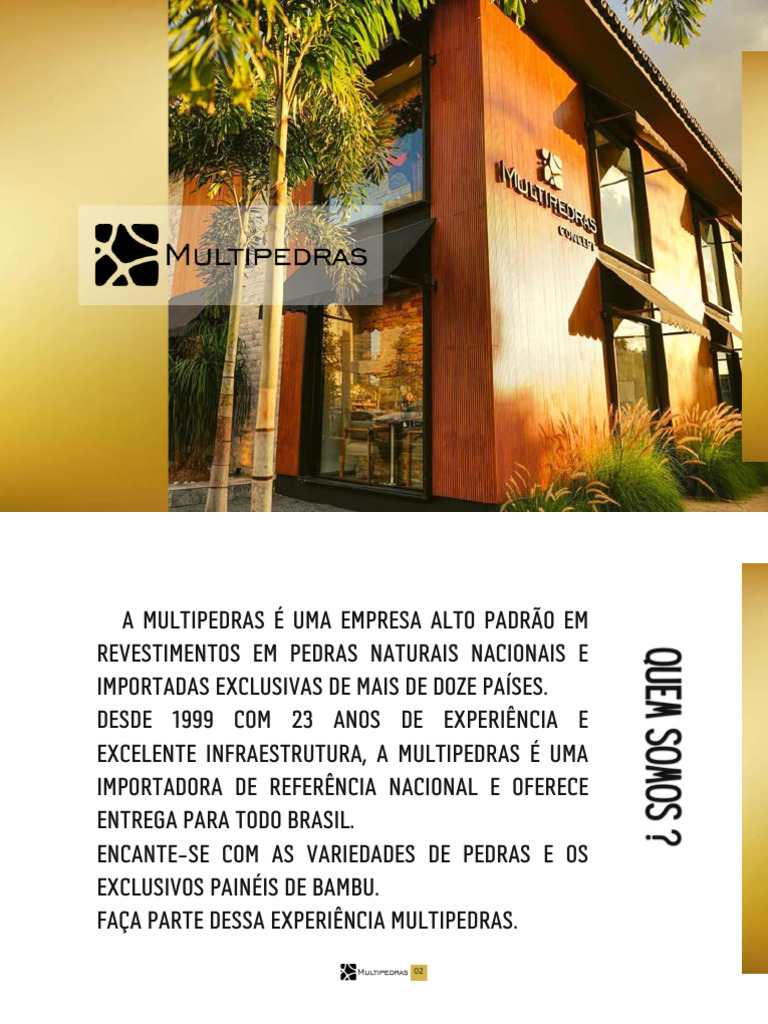 Catálogo 2023 Multipedras | PDF