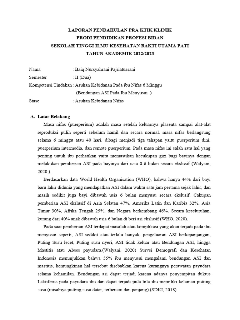 LP - Bendungan Asi PD Bufas | PDF