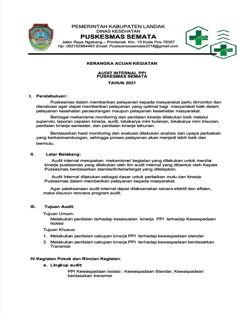 Kak Audit Internal Ppi | PDF