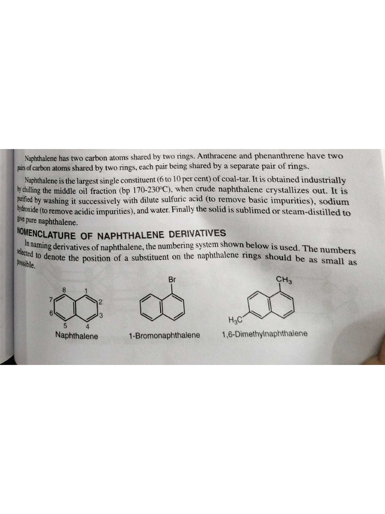 Napthalene | PDF