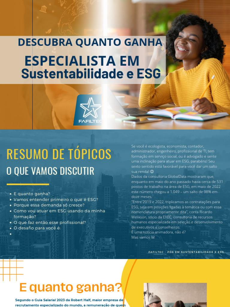 Ebook - Especialista em ESG | PDF