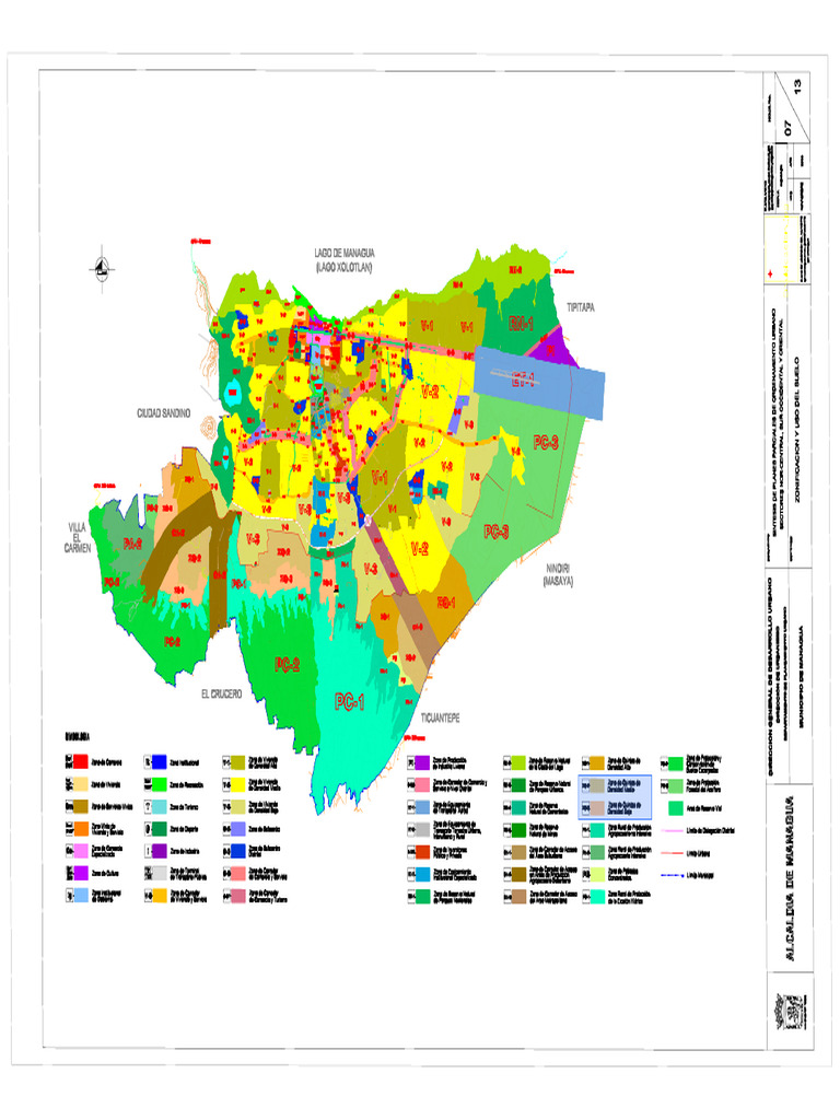 Mapa de Zonificación y Uso Del Suelo | PDF