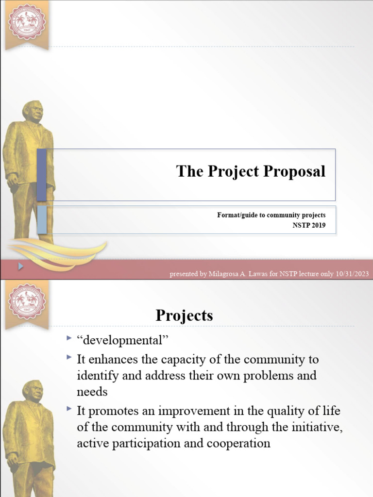 8 Community Project Proposal 2023 | PDF