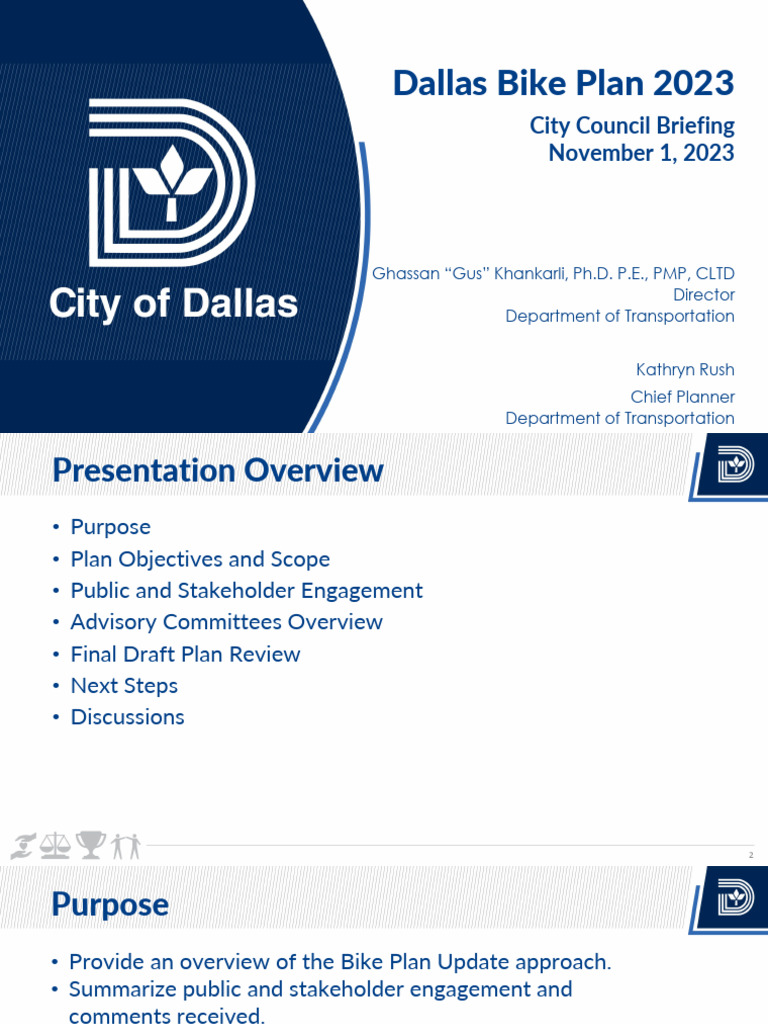 Dallas Bike Plan | PDF | Technology & Engineering