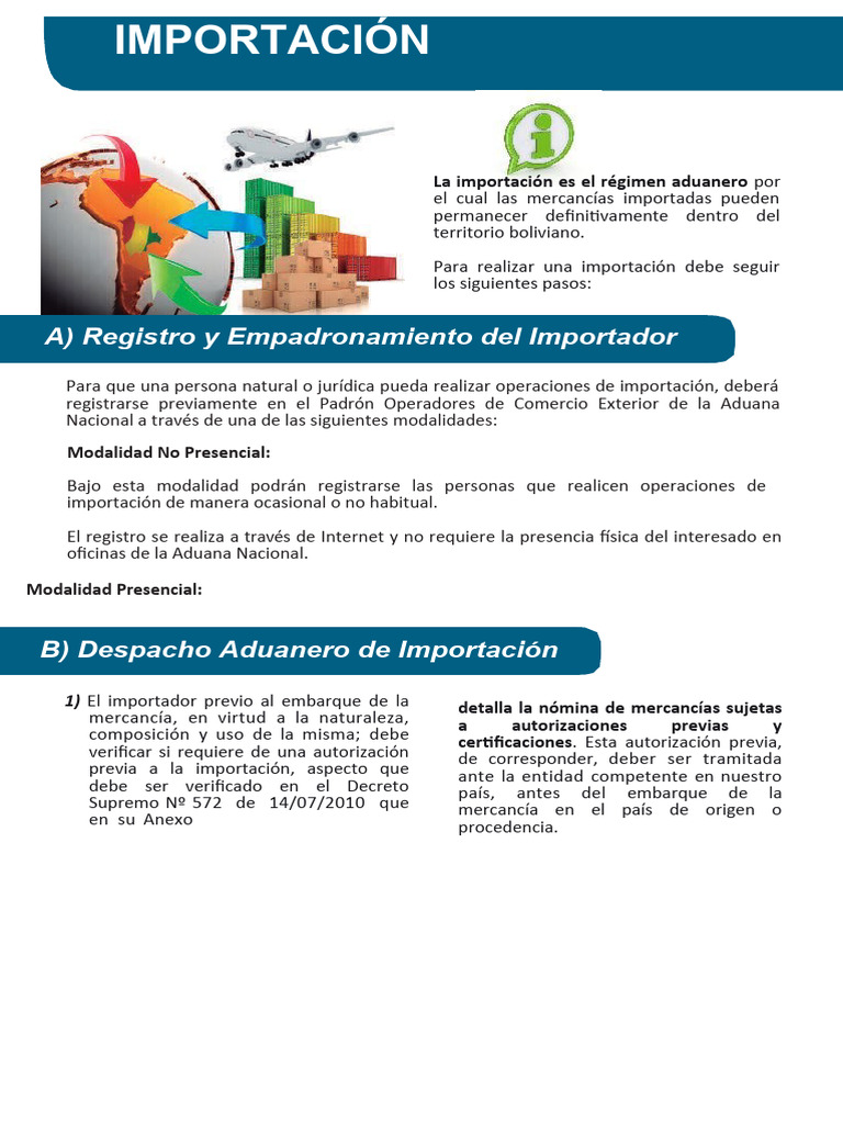 GUIA IMP EXP 2018 - Opt | PDF