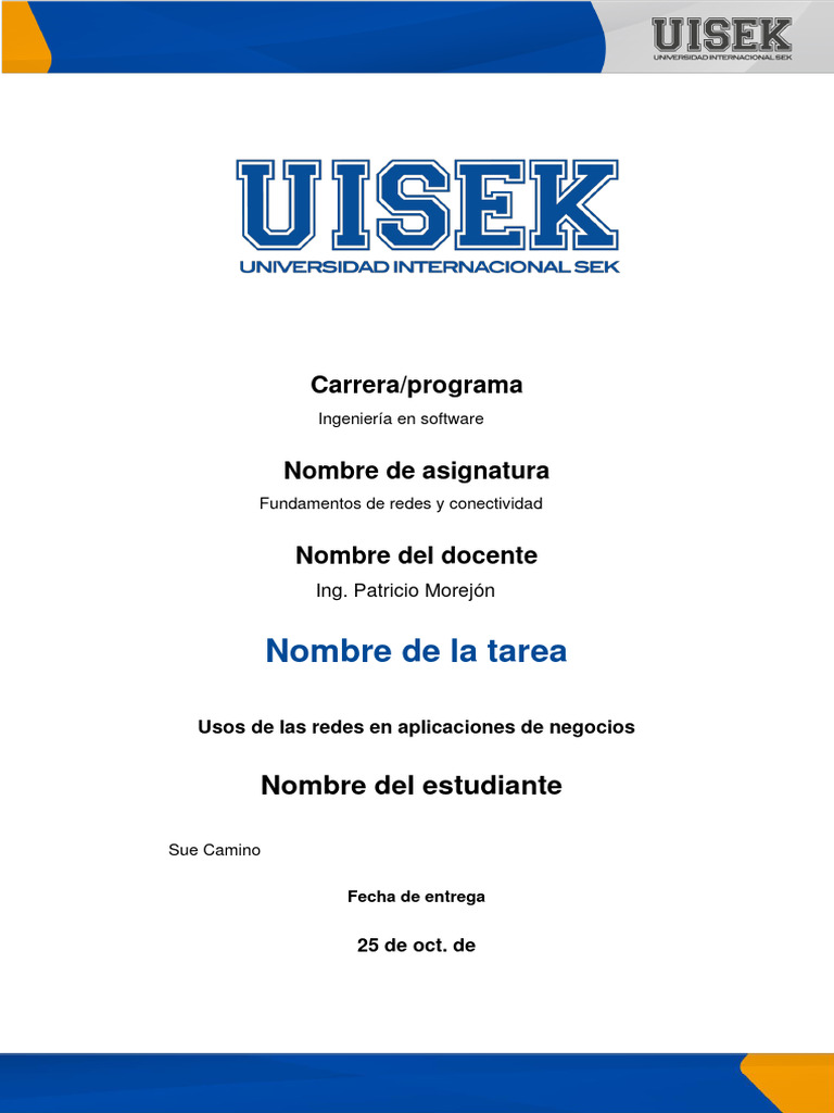 Word UISEK Con Portada1 | PDF | Negocios