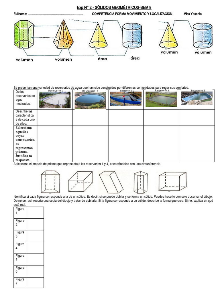 s8_SÓLIDOS GEOMÉTRICOS | PDF