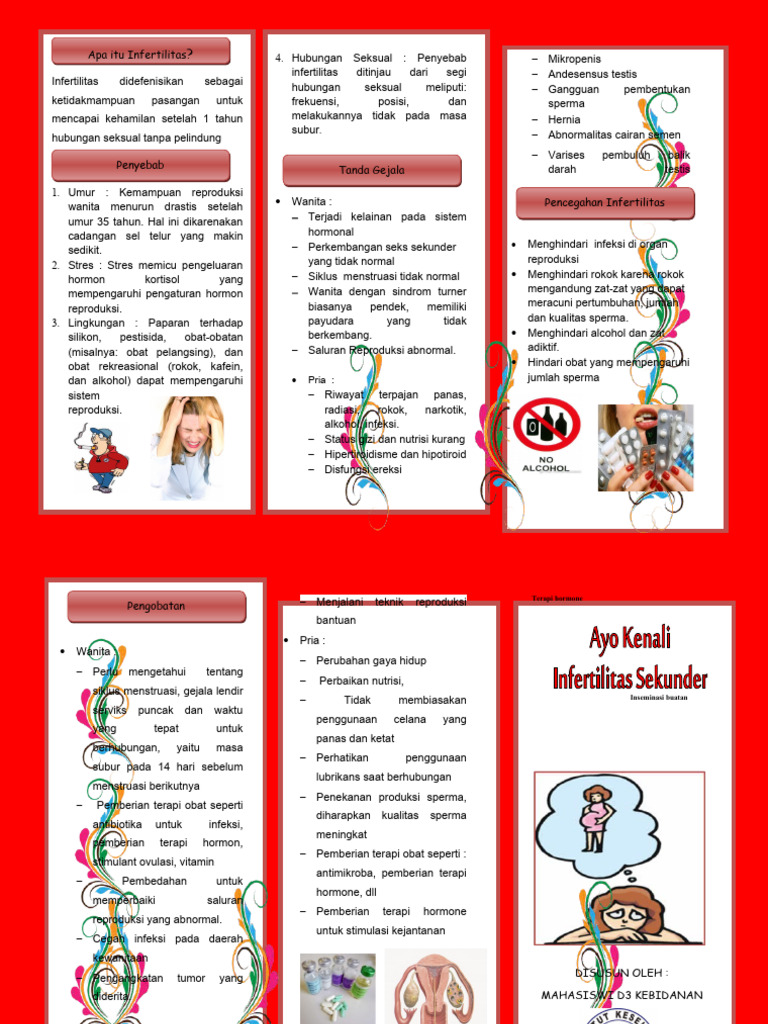 Leaflet Infertil Sekunder | PDF