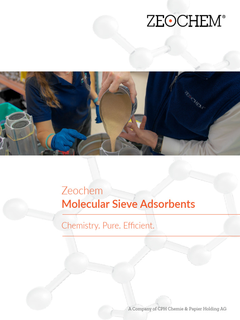 ZEOCHEM Adsorbents Brochure R5a | PDF