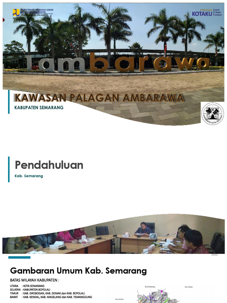 Profil Skala Kawasan Kab Semarang | PDF