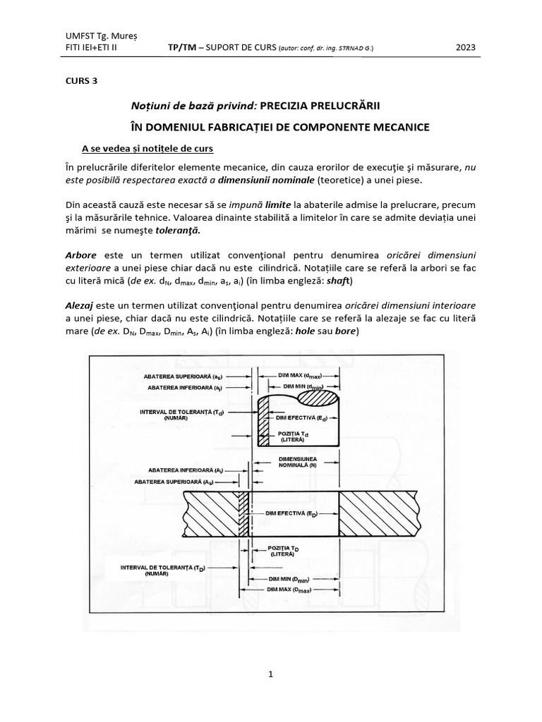 Curs 3 Suport Scris | PDF
