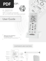 Chunghop K-1028e Universal Remote Setup Instruction With Code Table ...