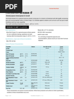 Shell GTL Sarawax SX105 Data Sheet | PDF | Wax | Alkane