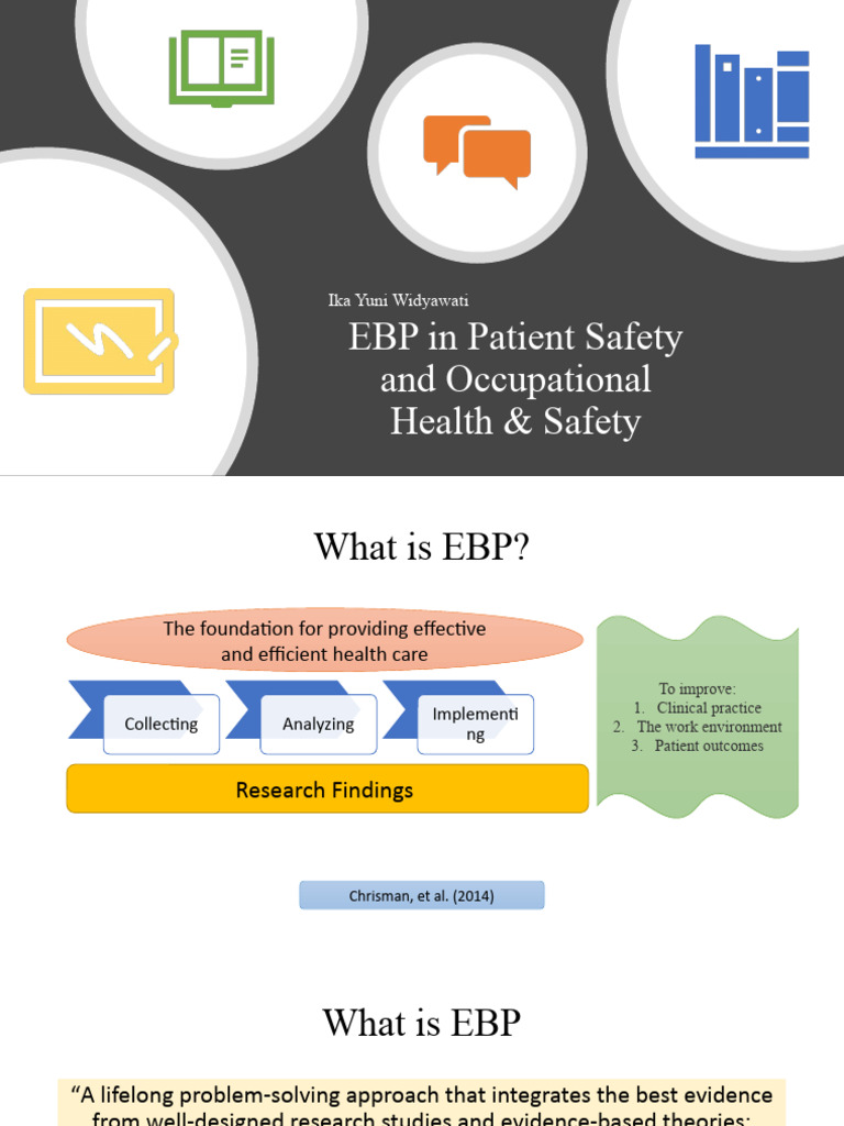 EBP in Patient Safety and Occupational Health Safety | PDF