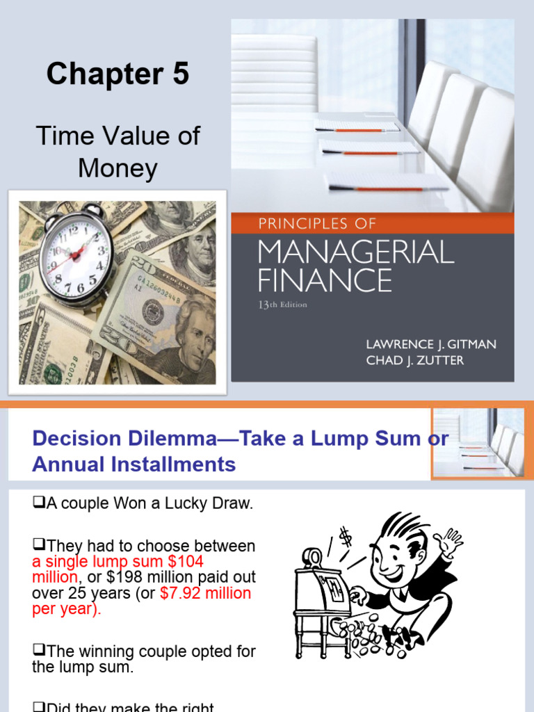 Gitman pmf13 ppt05 | PDF