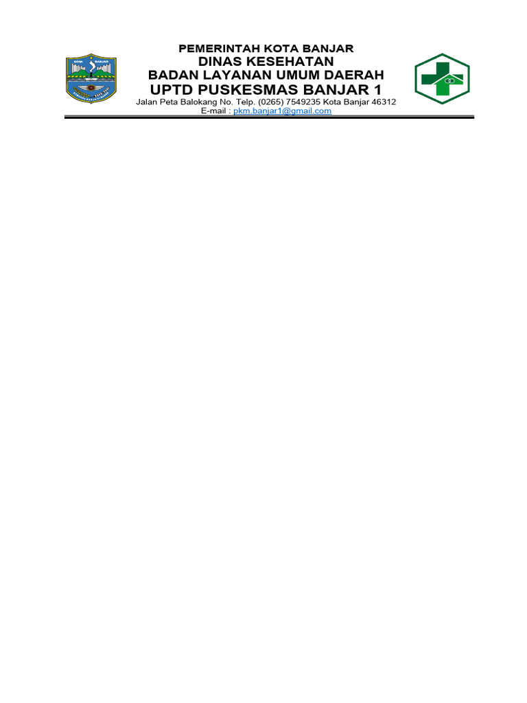 Format KOP SURAT 2023 | PDF