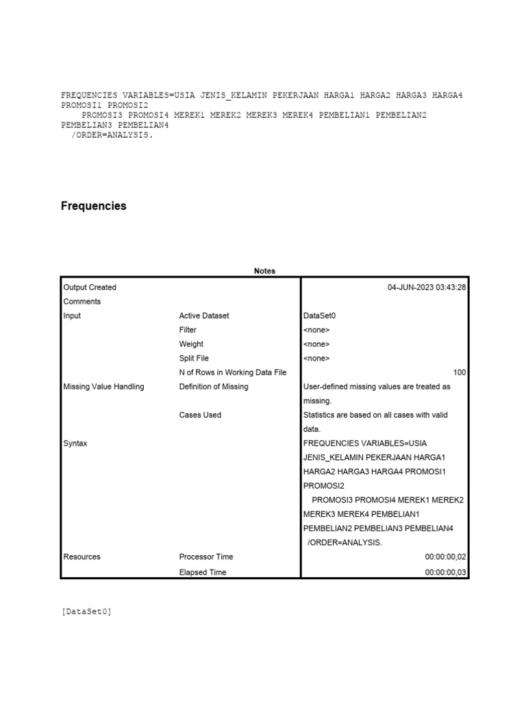 Kuesioner Statistika 2 | PDF Kuesioner Statistika 2 | PDF