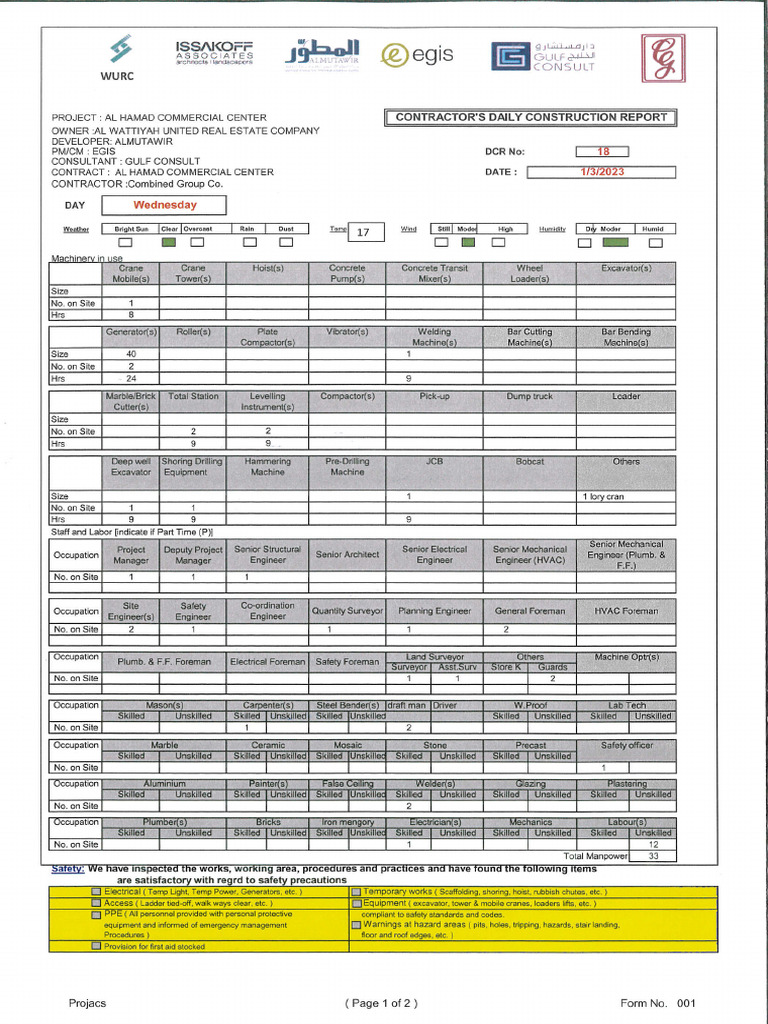 DCR-18 Date 01-03-2023 | PDF DCR-18 Date 01-03-2023 | PDF