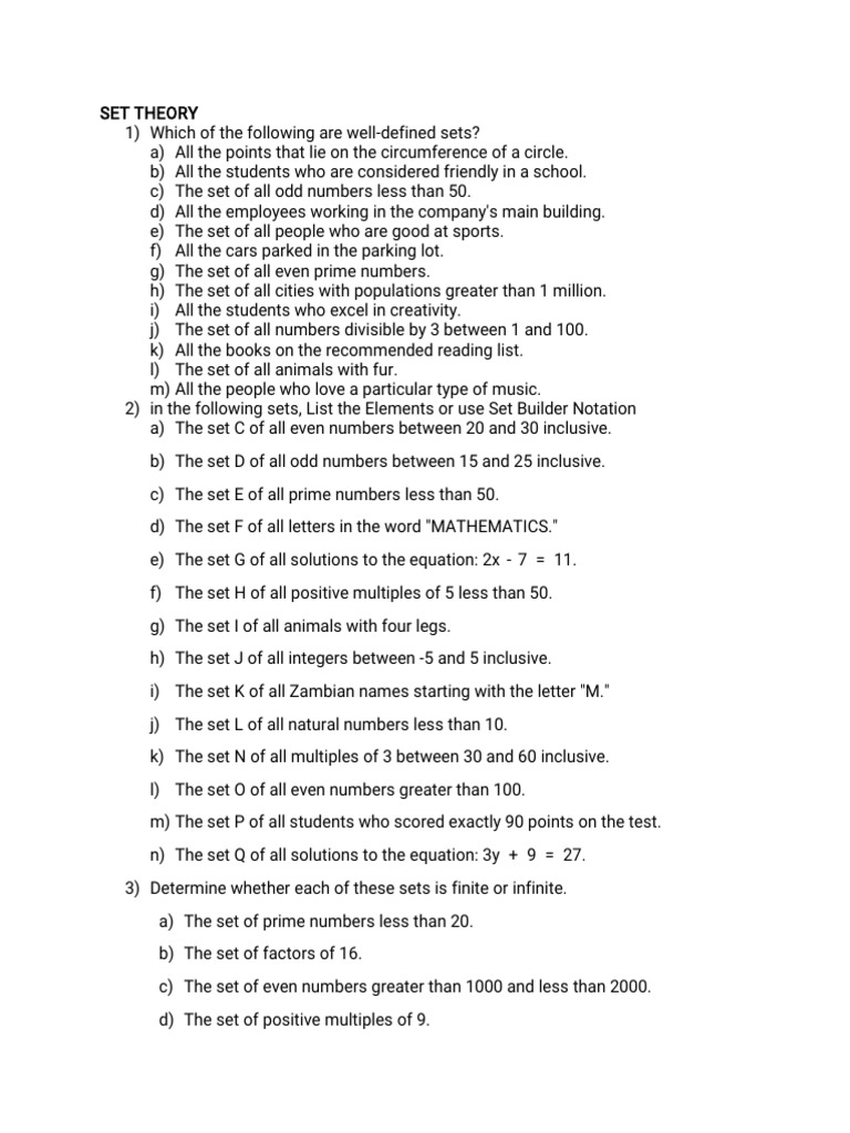 Mat 1100 Tutorials 2023-1 | PDF