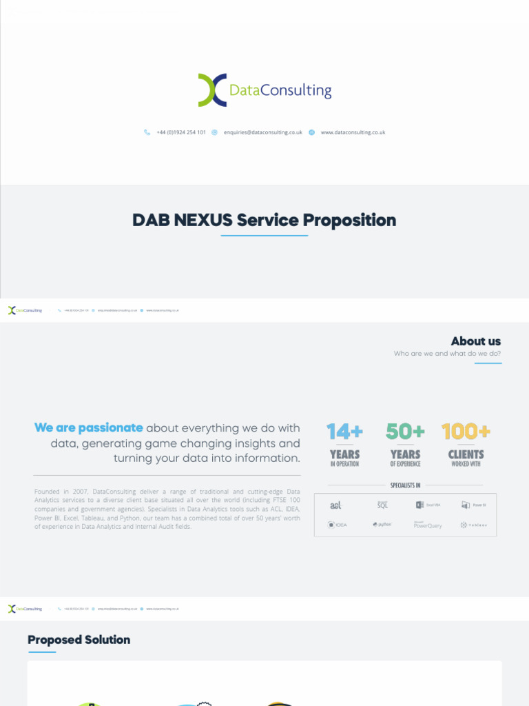 DAB Nexus Proposal - 2022 | PDF